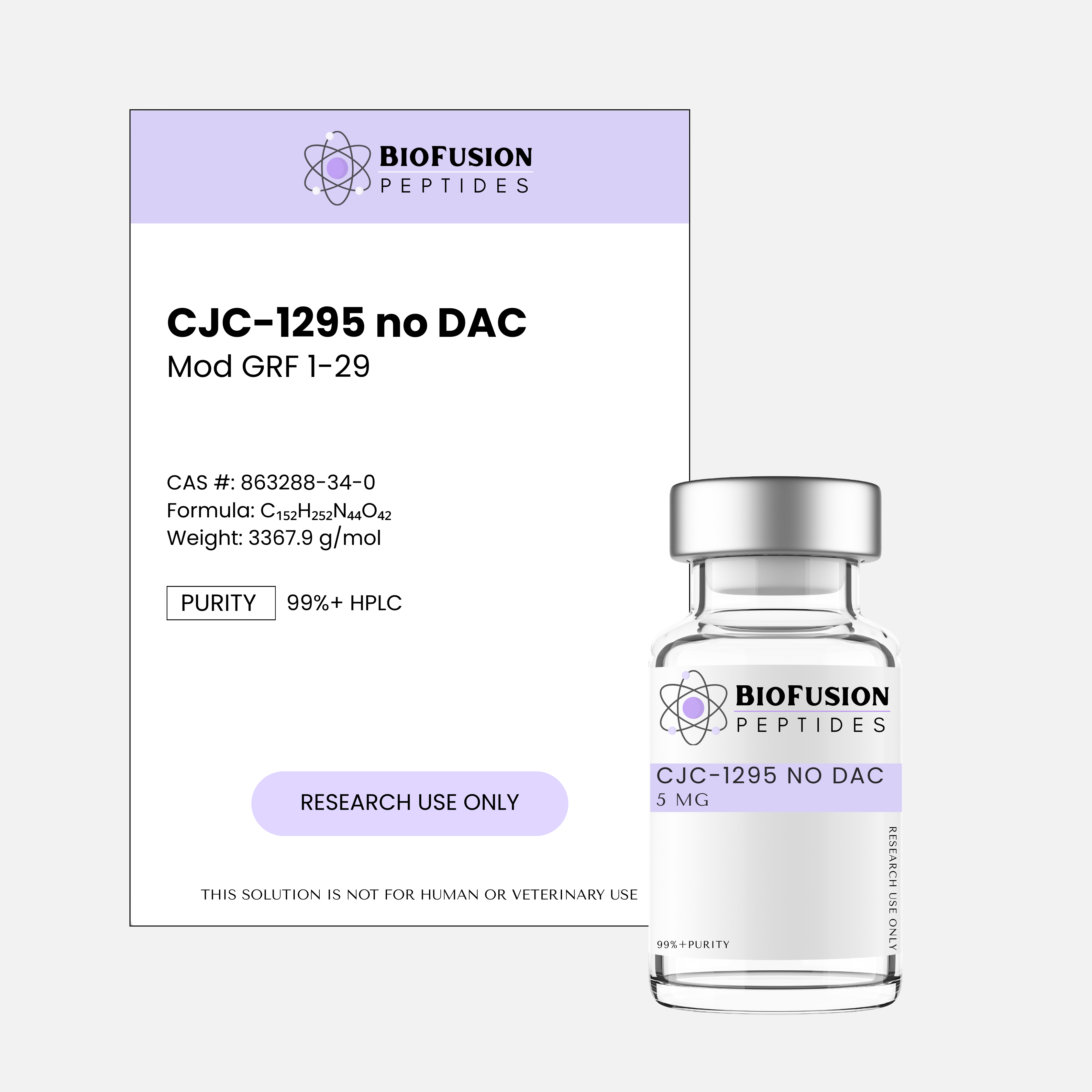 CJC-1295 no DAC (5MG) - BioFusion Peptides